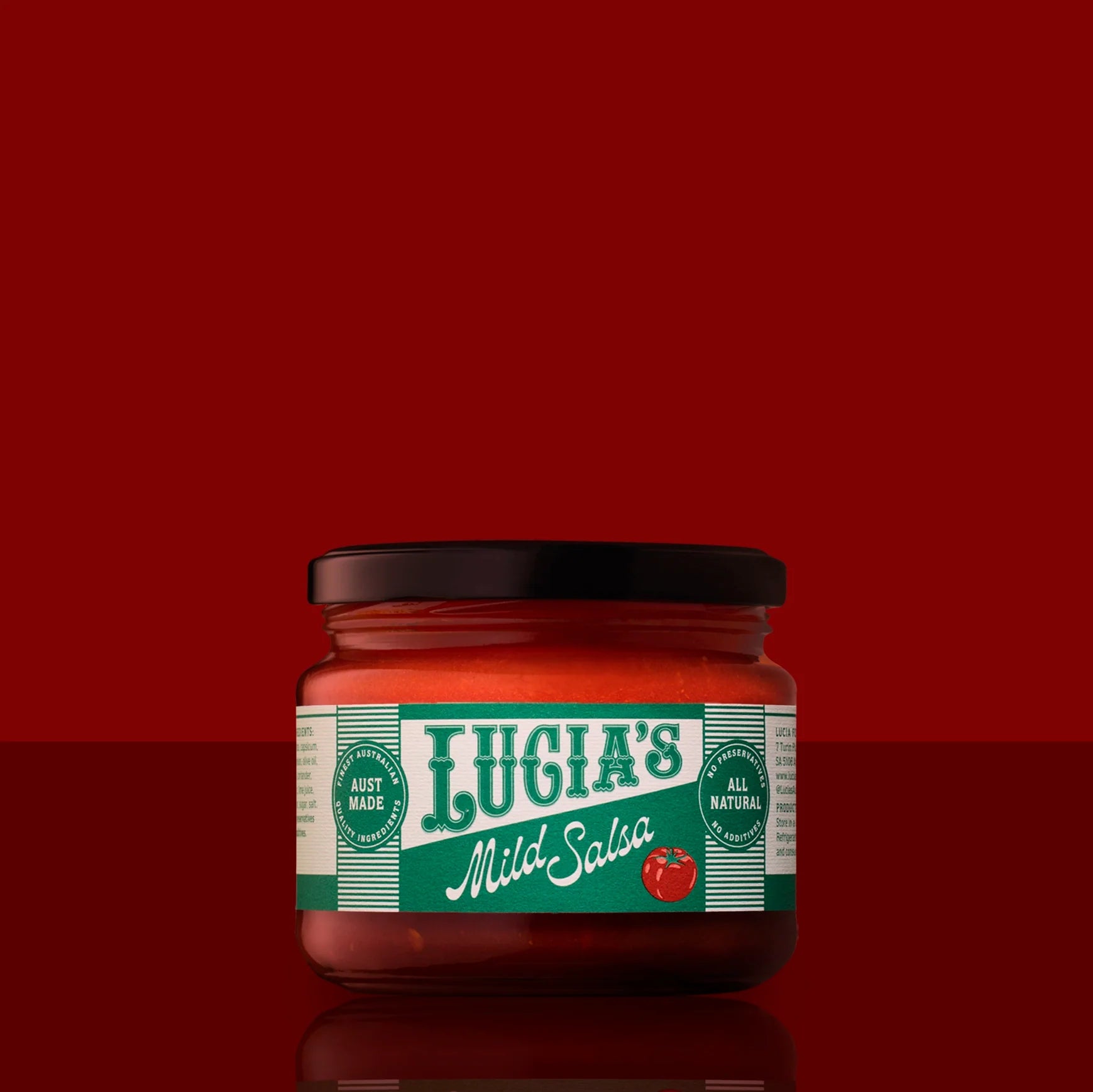 Mild Tomato Salsa | Buy Online at Lucia’s